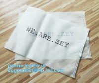 China Custom Print Soft Matte CPE Swimwear Clothes Package Slider Zipper Wet Bag,Eco-friendly Transparent swimwear packaging e for sale