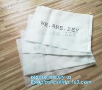 China Custom Print Soft Matte CPE Swimwear Clothes Package Slider Zipper Wet Bag,Eco-friendly Transparent swimwear packaging e for sale