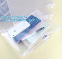 China Super quality soft customise plastic slider bikini swimsuit swimwear packing pvc clear bag,matte EVA swimwear package sl for sale
