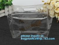 China Biodegradable Approval EVA PVC Cosmetic Bag For Women Zipper Waterproof Airline Makeup Travel Organizer Toiletry Bag for sale