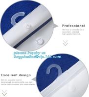 China Biodegradable Customised printing Clear PVC Cosmetic Standup k Pouch,Toiletries Cosmetic Pvc Pouch With Marble Dig for sale