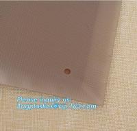 China Biodegradable Top quality B4 A4 B5 A5 A6 transparent zipper file bag pvc zipper document bag,file bag with zipper docume for sale