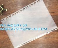 China Biodegradable Page Banknotes Postage Stamp Pockets Transparent PVC Money Album Loose-leaf Sheet Holders page bags holder for sale