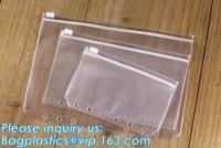 China Biodegradable Page Banknotes Postage Stamp Pockets Transparent PVC Money Album Loose-leaf Sheet Holders page bags holder for sale
