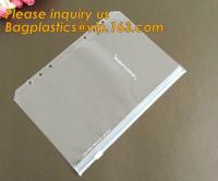 China Biodegradable Page Banknotes Postage Stamp Pockets Transparent PVC Money Album Loose-leaf Sheet Holders page bags holder for sale