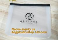 China biodegradable beach bikini swimwear packaging bag pvc zipper bag,Eco friendly Slider Zipper Flat Matt Plastic Bag For Do for sale