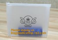 China biodegradable beach bikini swimwear packaging bag pvc zipper bag,Eco friendly Slider Zipper Flat Matt Plastic Bag For Do for sale