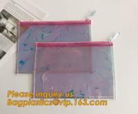 China Holographic Factory Manufacture Custom Logo Transparent PVC Cosmetic Bag Women Travel Clear Wash Organizer Pouch bagease for sale