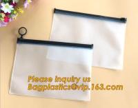 China Best price PVC Document Wallet Clear Document Bag With Zipper,Clear Plastic PVC Zip Lock Document Bag A4 PP file bag wit for sale