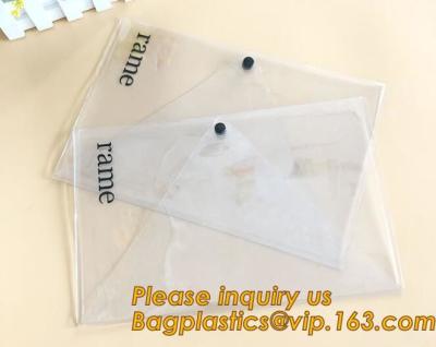 China PVC A4 File Folder Document Filing Bag Stationery Bag,Good Quality Custom Cute PVC Documents Filing Bag bagplastics pac for sale