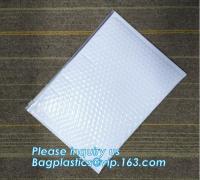 China Biodegradable k Reusable Bubble Packing  Zipper Pink Bag, reclosable, slider zipper seal,  metallic bubble b for sale