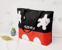 China China Custom Logo Promotion Zipper Grocery Shopping 8OZ Canvas Make Up Tote Cotton Bag,350X400MM Custom screen printing for sale