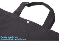 China canvas supply unique design handled eco shopping cotton canvas bag black embellish,Customized Wholesale Standard Size Be for sale
