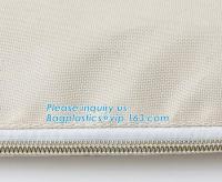 China Eco-Friendly Custom Logo Small Pink Small Canvas Pouch,Canvas Zipper Bags Wholesale Sublimation Makeup Pouch Promotional for sale