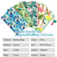 China custom logo 12oz canvas cotton cosmetic pouch,China Factory Wholesale Fashion Canvas Zipper Pouch For Cosmetics sacket for sale