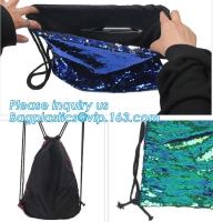 China mini sequins backpacks bag Bow bling women bags glittering sequin backpack,travel oxford glitter Sequin Reversible Merma for sale