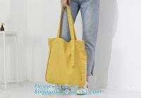 China Promotional customized 12 oz canvas shopping tote bags with logo imprinted,Reusable 12oz cotton canvas tote bag with zip for sale