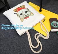 China Factory direct sales design fashion durable foldable cotton canvas tote bag for shopping,100% cotton shopping cotton can for sale