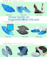 China Disposable CPE Shoe Covers,blue pe disposable shoe covers plastic covers,Safety Products Equipment Indoor Disposable med for sale