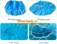 China Disposable nonwoven shoe covers plastic rain waterproof shoe cover nonwoven medical shoe cover non-woven anti-skid shoes for sale