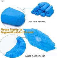 China Disposable nonwoven shoe covers plastic rain waterproof shoe cover nonwoven medical shoe cover non-woven anti-skid shoes for sale