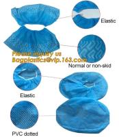 China nonwoven unisex waterproof shoes cover with reasonable price,ESD Shoe Covers Washable anti-static Shoe Covers Cleanroom for sale