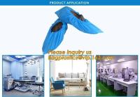 China nonwoven unisex waterproof shoes cover with reasonable price,ESD Shoe Covers Washable anti-static Shoe Covers Cleanroom for sale