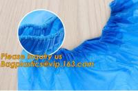 China THICK DISPOSABLE,DUST-PROOF,CPE COATED,SMS BOOT COVER,NON WOVEN SHOE COVER,heavy duty polypropylene fabric shoes cover for sale