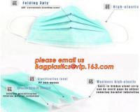 China Medical grade protect dust face mask disposable 3 ply paper mask,non-woven face mask in general medical Individual Packi for sale