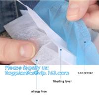 China Anti smoking Disposable dust medical face masks,Medical supplies non woven 3ply earloop disposable face mask bagplastics for sale