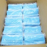 China Anti smoking Disposable dust medical face masks,Medical supplies non woven 3ply earloop disposable face mask bagplastics for sale