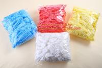 China LDPE/HDPE customized plastic PE hotel disposable shower cap,eco biodegradable plastic waterproofing Shower cap Hotel cap for sale