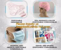 China Disposable clip cap,doctor cap,surgeon cap,disposable underwear,spa,massage,salon disposable consumbles, travel, sports for sale