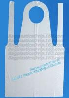 China pe disposable apron in kitchen household,chef disposable plastic aprons,Cheap price plastic disposable apron BAGEASE for sale