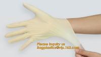 China Disposable Latex/Vinyl Medical Examination Gloves,Sterile Powder Free Latex Surgical Gloves 8.0g Medical Use bagease pac for sale