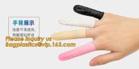 China electronic Cleanroom Yellow Latex Finger Cots,Latex finger cot/finger coat/latex free finger cots,ESD silicone finger co for sale