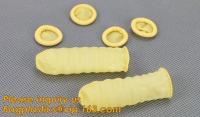 China electronic Cleanroom Yellow Latex Finger Cots,Latex finger cot/finger coat/latex free finger cots,ESD silicone finger co for sale