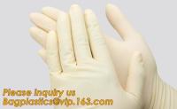 China Medical and daily use sterile latex surgical disposable gloves,Latex free powder free examination medical purple disposa for sale