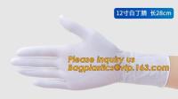 China Natural Disposable Powdered Free Custom Medical Examination Latex Gloves,Powder-free non-sterile 100% natural rubber lat for sale
