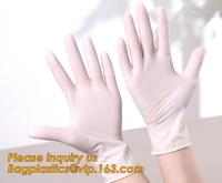 China Natural Disposable Powdered Free Custom Medical Examination Latex Gloves,Powder-free non-sterile 100% natural rubber lat for sale