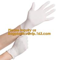 China Natural Disposable Powdered Free Custom Medical Examination Latex Gloves,Powder-free non-sterile 100% natural rubber lat for sale