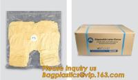 China Natural Disposable Powdered Free Custom Medical Examination Latex Gloves,Powder-free non-sterile 100% natural rubber lat for sale