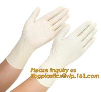 China Disposable medical surgical latex examination gloves with cheap price,manufacturer non sterile medical examination latex for sale