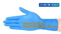 China Medical Disposable Nitrile Coated Hand Gloves,Industrial Garden Working Resistant Disposable Nitrile Black Gloves BAGEAS for sale