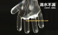 China biodegradable compostable disposable plastic pe food handlng gloves, pac,iDisposable Transparent HDPE PE Plastic Gloves for sale