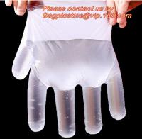 China PE Disposable Gloves,Disposable Embossed Food Cleaning Household PE Gloves,Disposable clear plastic pe gloves for food u for sale