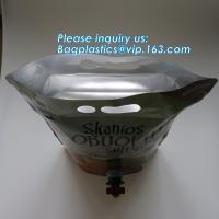China Customized 2L~22 L bags in box aluminum foil packaging bag with spout 10 liter wine bag in box,5L/10L juice bag wine spo for sale