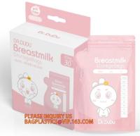 China top quality micron nylon filter mesh nut milk Double zipper bpa free food grade liquid plastic breast milk storage bags, for sale