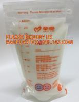 China Custom printed clear cheap food packaging baby food spout pouch easy breast milk bag breast milk storage bag for sale