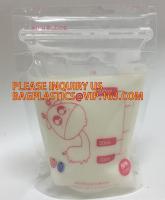 China Custom printed clear cheap food packaging baby food spout pouch easy breast milk bag breast milk storage bag for sale
